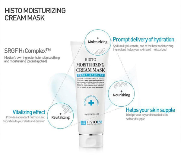 Moisturizing Cream mask – HistoLab Medical Skincare